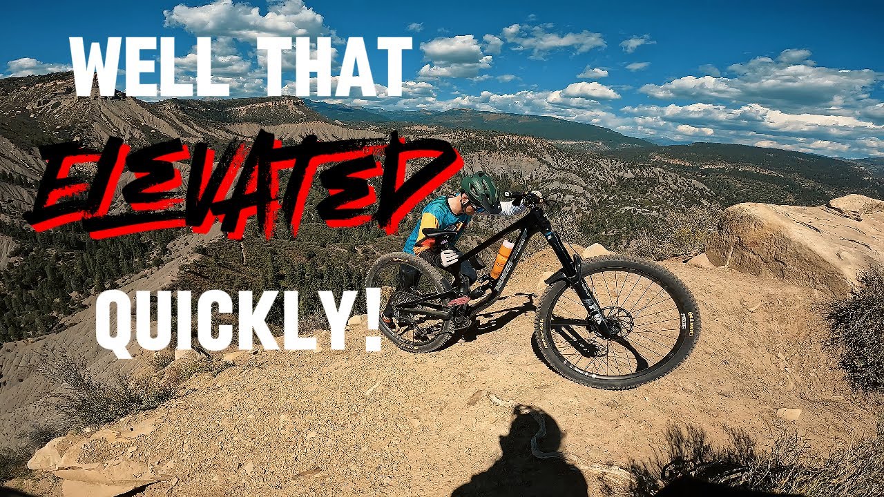 Well That ELEVATED Quickly! Riding the Test Tracks in Durango! - YouTube