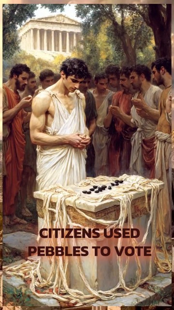 Did Greeks Use Pebbles for Voting? The Origins of Democracy! - YouTube