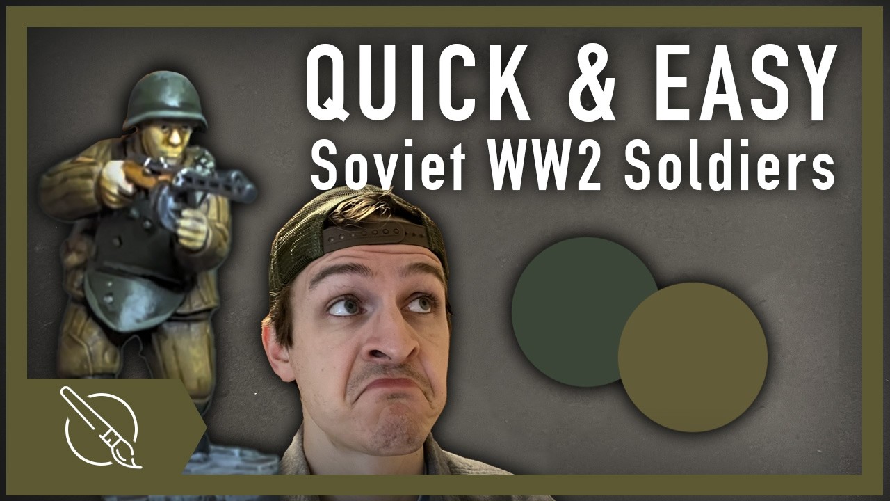 These guys paint up real fast - Soviet WW2 Soldier Painting Guide - RKX ...