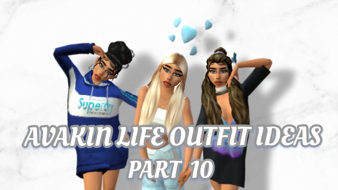 Avakin Life Outfit Ideas - Part 10 - YouTube