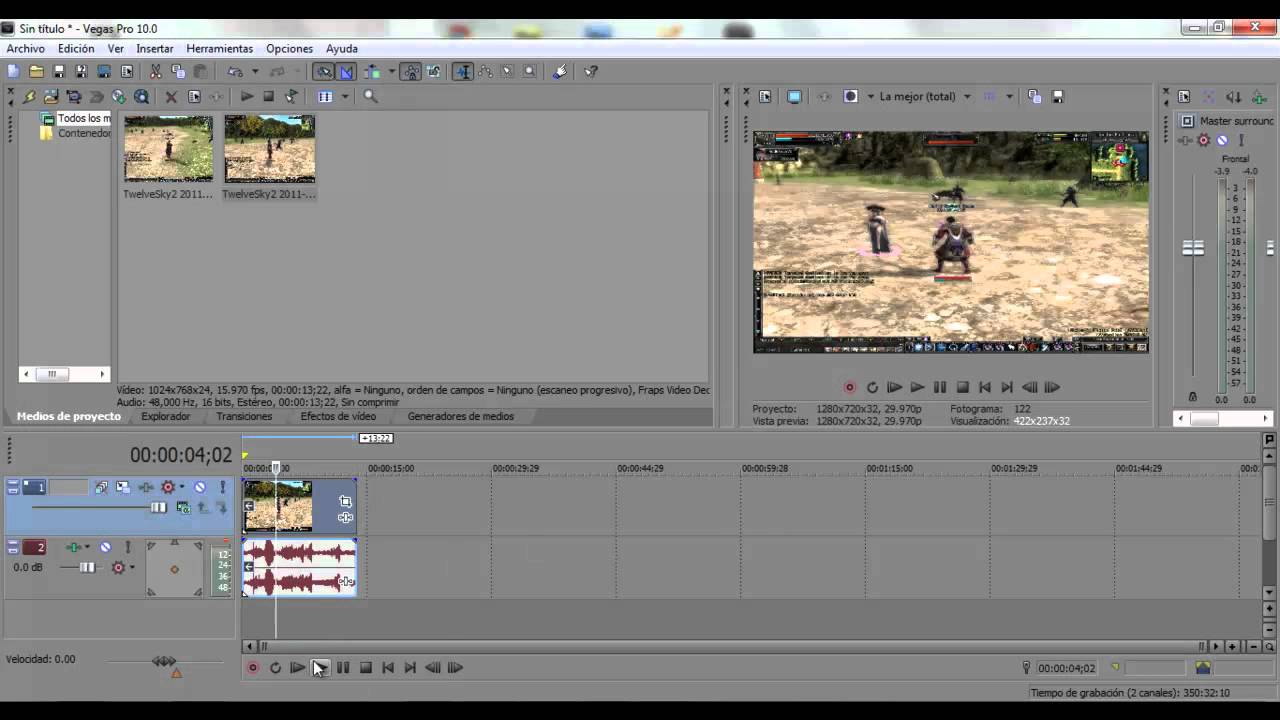 Como invertir un video en Sony Vegas Pro - YouTube