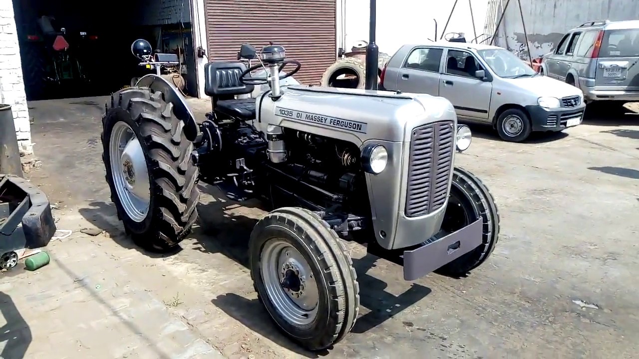 Massey DI 1035 tractor model 1988 modified - YouTube