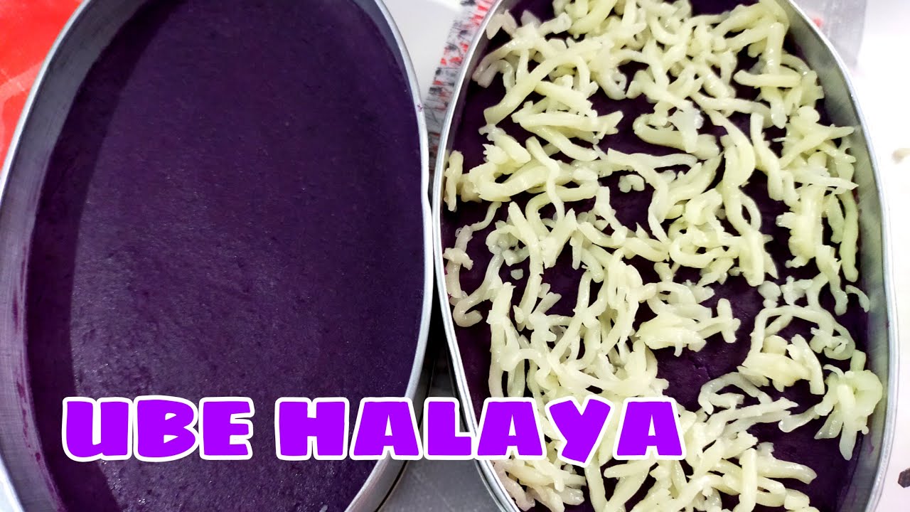 UBE HALAYA RECIPE - YouTube