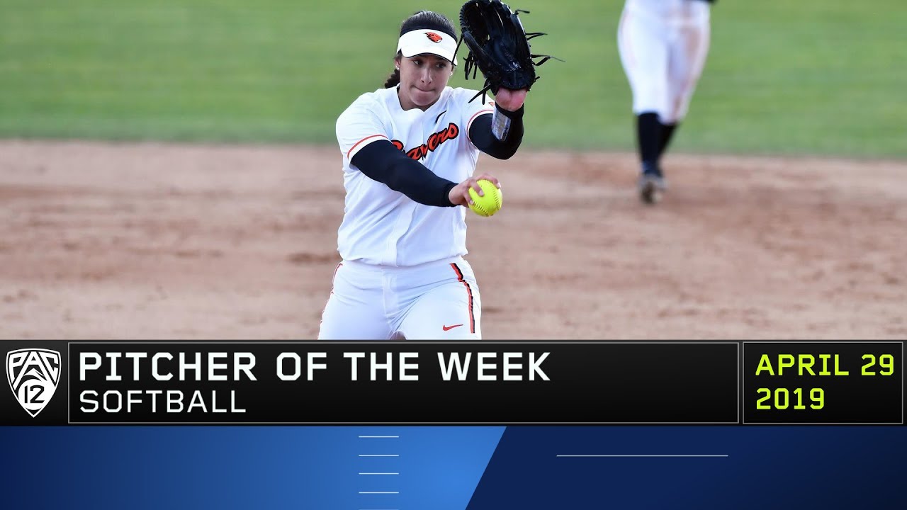 Oregon State's Mariah Mazon named Pac-12 Softball Pitcher of the Week ...