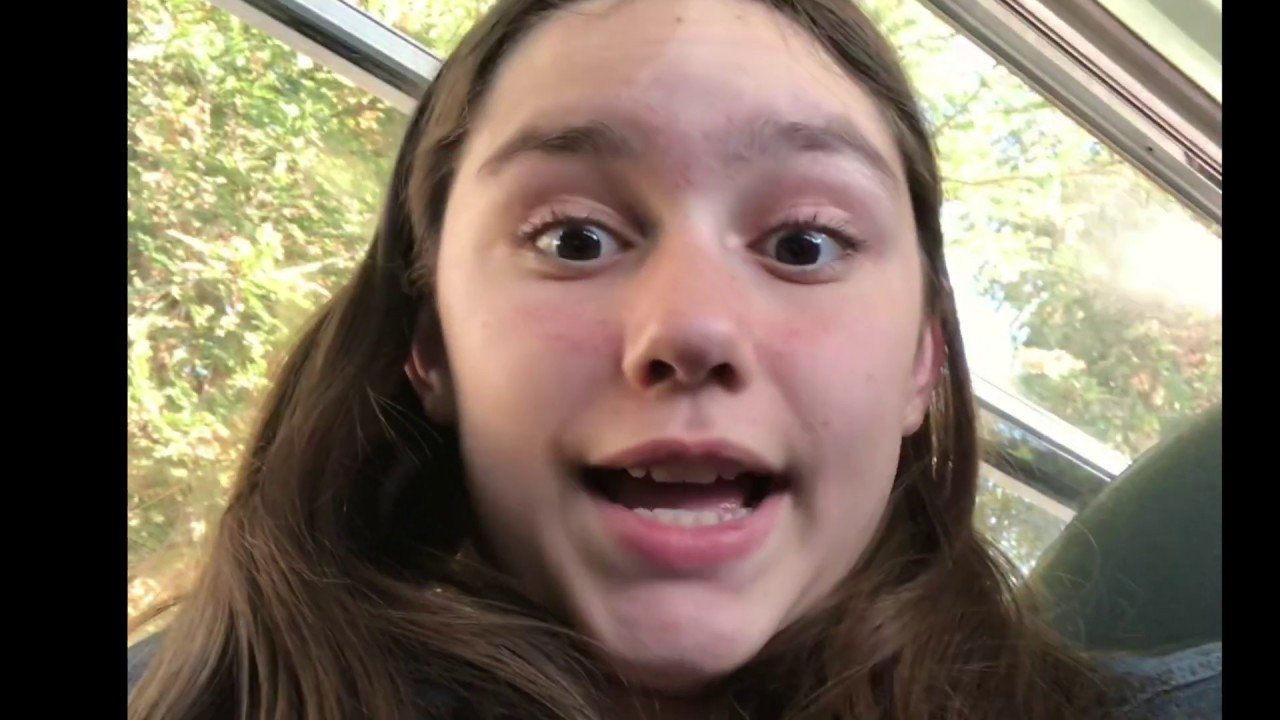 footage from 7th grade & a yelling bus driver - YouTube