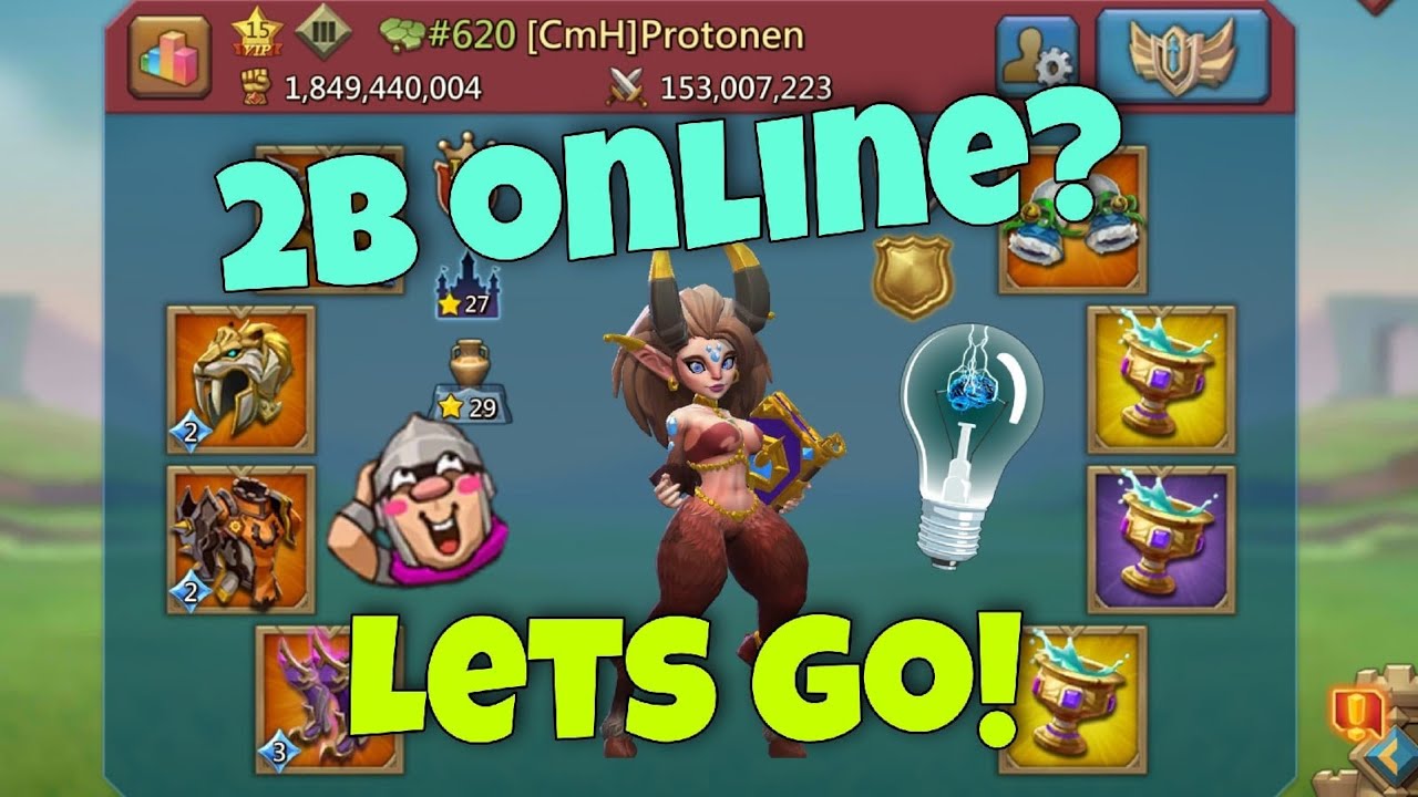 Lords Mobile - Lets try 2b online with SINGLE rally. Tricks and mind ...