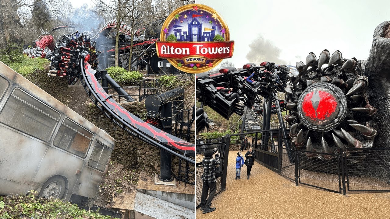 Alton Towers Vlog (March 2024) | Forbidden Valley is INCREDIBLE - YouTube