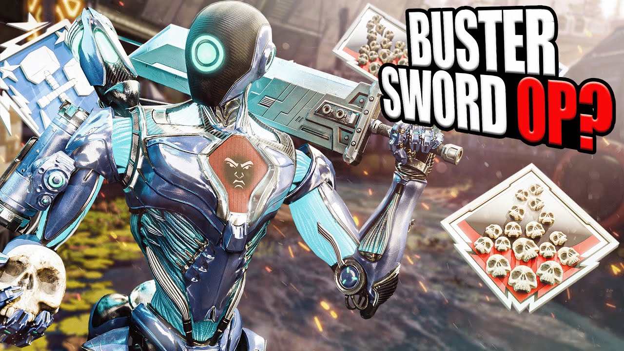 How to use BUSTER SWORD in Apex Legends Season 19! - YouTube