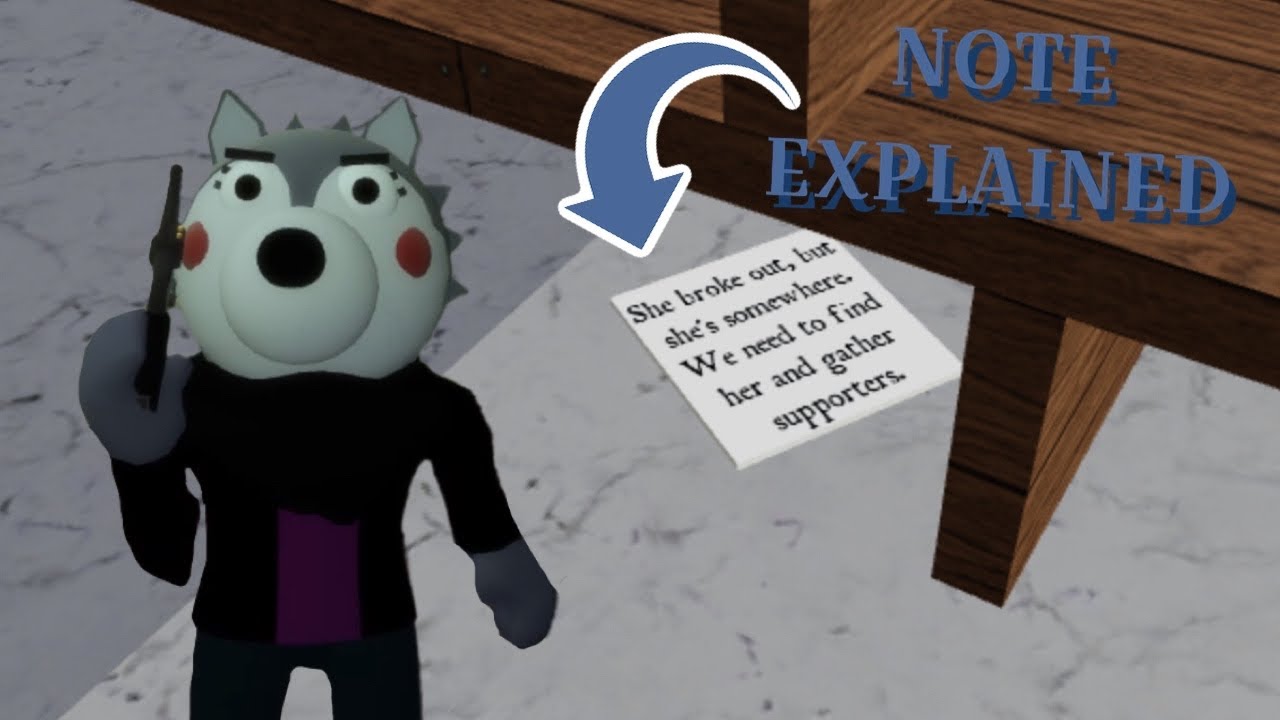 MALL NOTE EXPLAINED! | Roblox Piggy Book 2 - YouTube