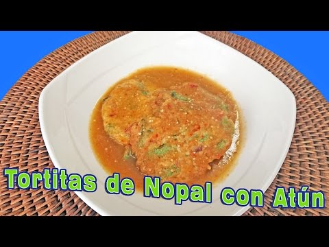 💚 TORTITAS DE NOPAL CON ATÚN, #tunarecipe, #atun, #nopales - YouTube