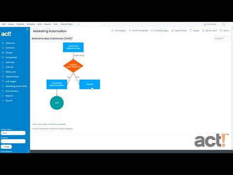 Act! Training Videos - AMA: Add an Action Step to a Campaign - YouTube