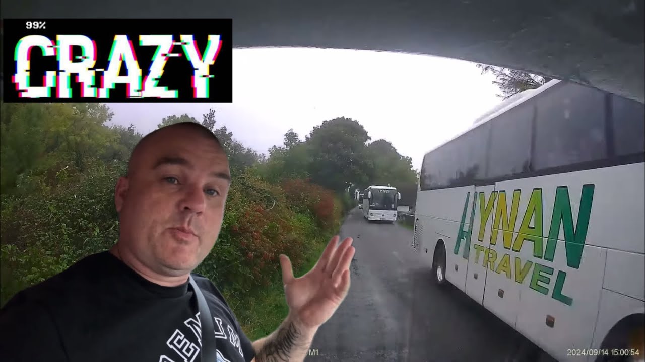 These roads 😂 and crazy coach Drivers : wild Atlantic way - YouTube