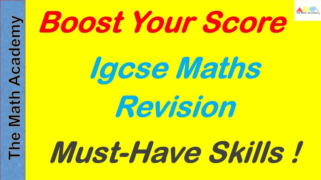 "Final Countdown: IGCSE Maths Quick Revision (Don’t Miss This!)" - YouTube