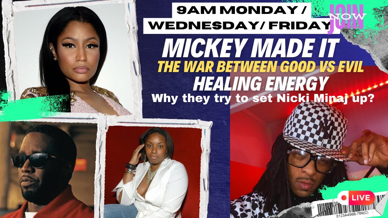 #Live We talking about mental health in Hip Hop Diddy, Nicki Minaj and ...