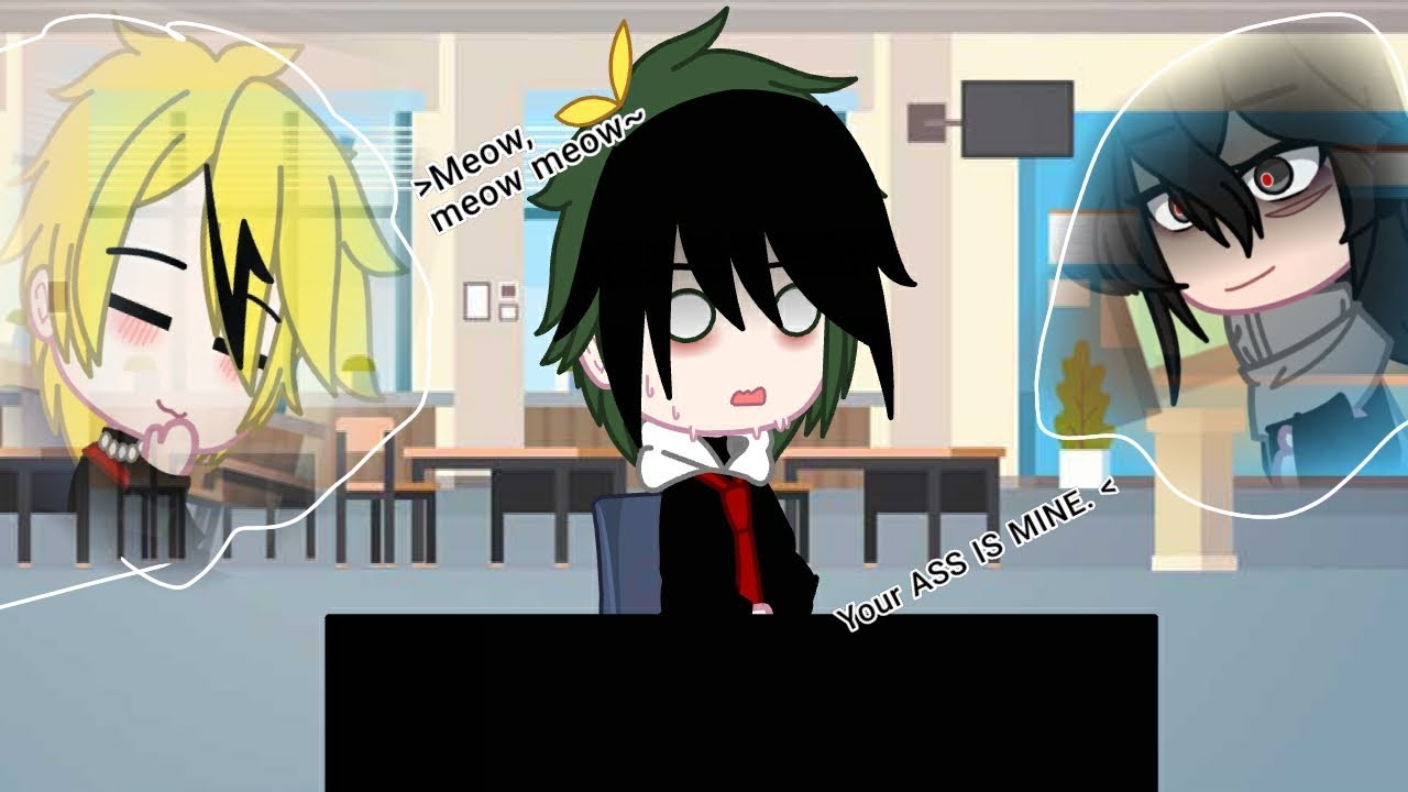 If izuku can read minds 📖 | gacha | bnha/mha meme | skit | AU | - YouTube