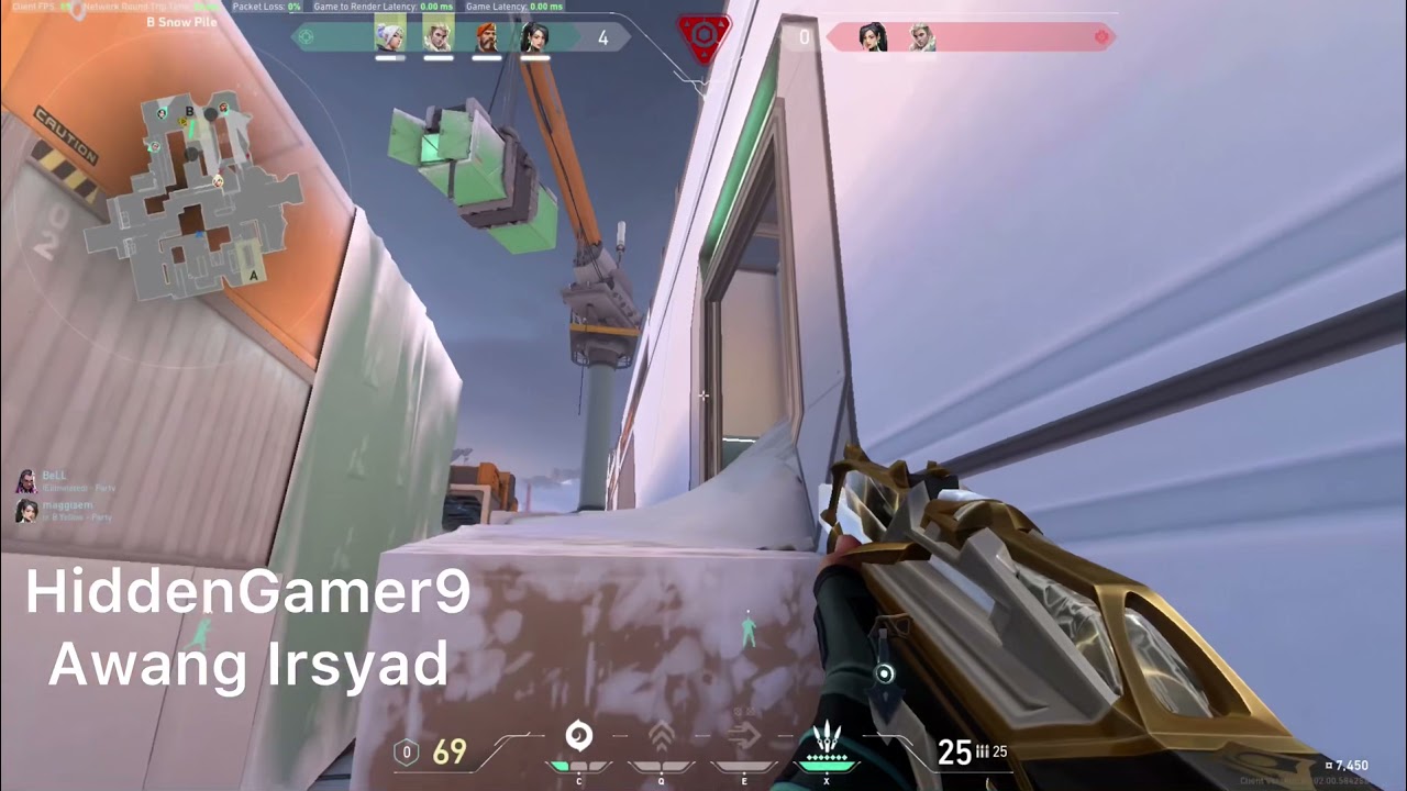 [VALORANT] Sentinel Of Light Vandal Ace! - YouTube