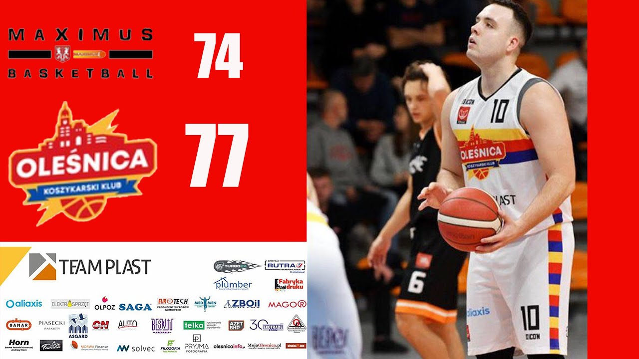 Dijo Polkąty Maximus Kąty Wroc 74 - 77 Team Plast KK Oleśnica - YouTube
