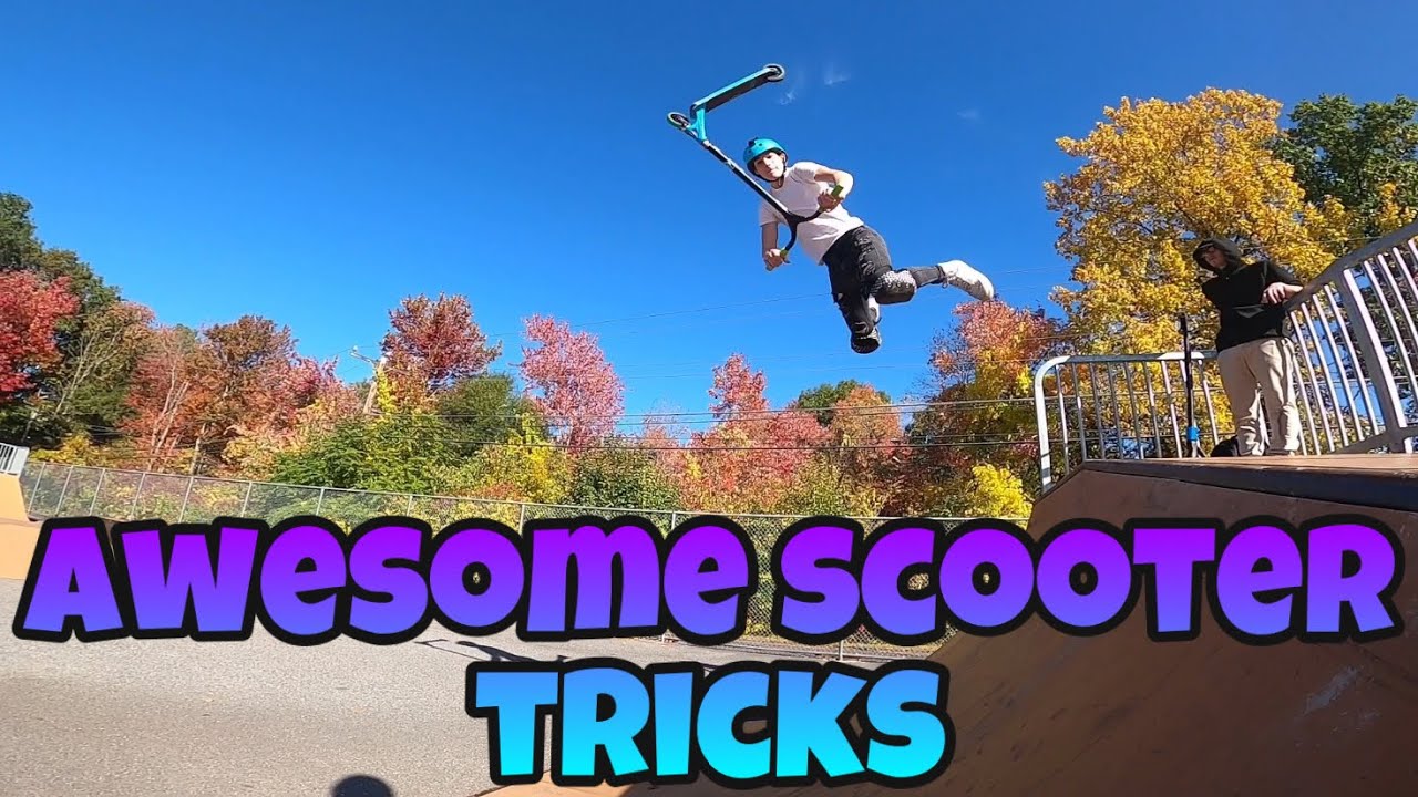 Awesome scooter tricks!!!!!! - YouTube