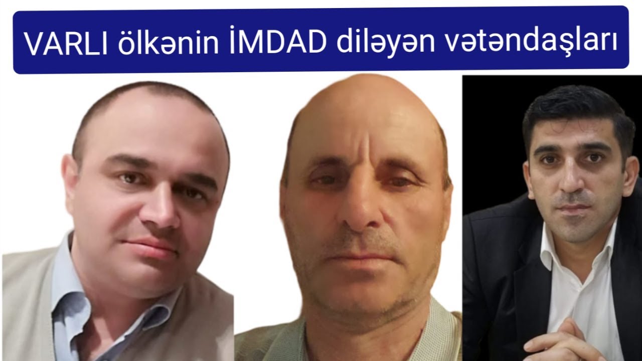 Varlı ölkənin İMDAD diləyən vətəndaşları - YouTube