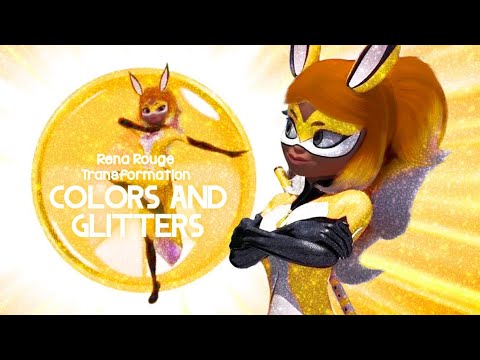 🦊 COLORS AND GLITTERS 🦊 | Rena Rouge Transformation in Nine Colors ...