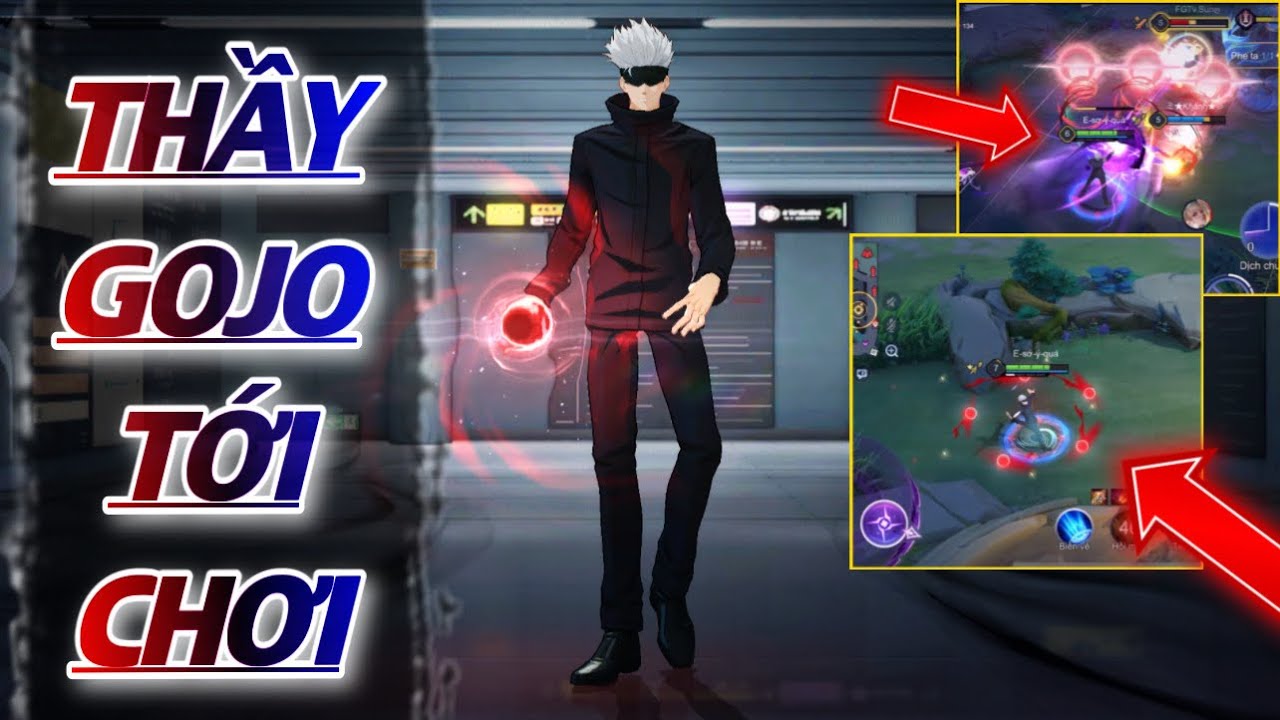 Tulen Satoru Gojo hiệu ứng kỹ năng ngầu bà đỡ - Liên Quân Mobile - YouTube
