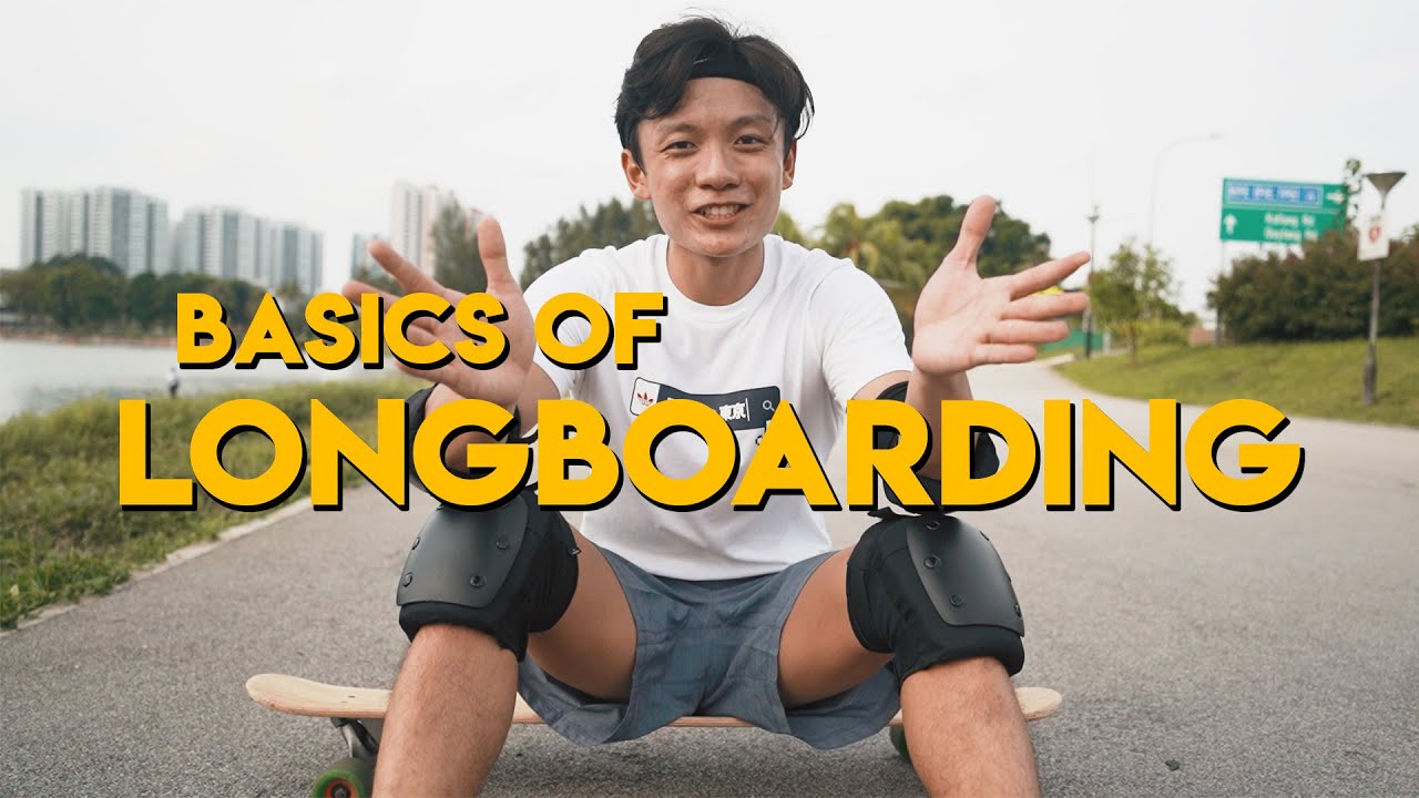Basics of Longboarding | Pushing, Carving, T-Tool, Foot Brake - YouTube