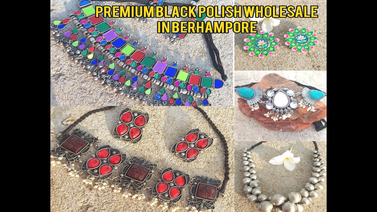 Premium Quality Black Polish Jewellery Wholesale..#Cheapestrate..#Best ...