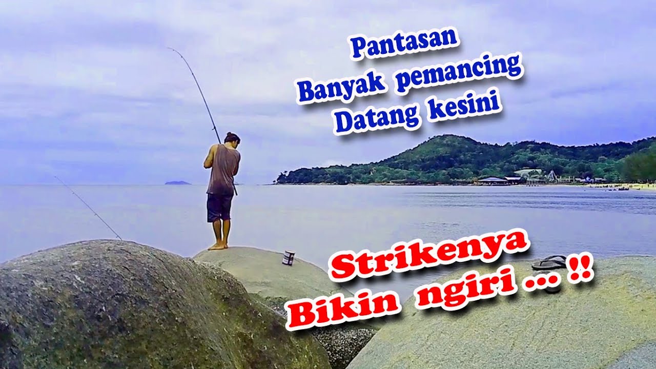 Niat liburan malah ketemu spot mancing disini - YouTube