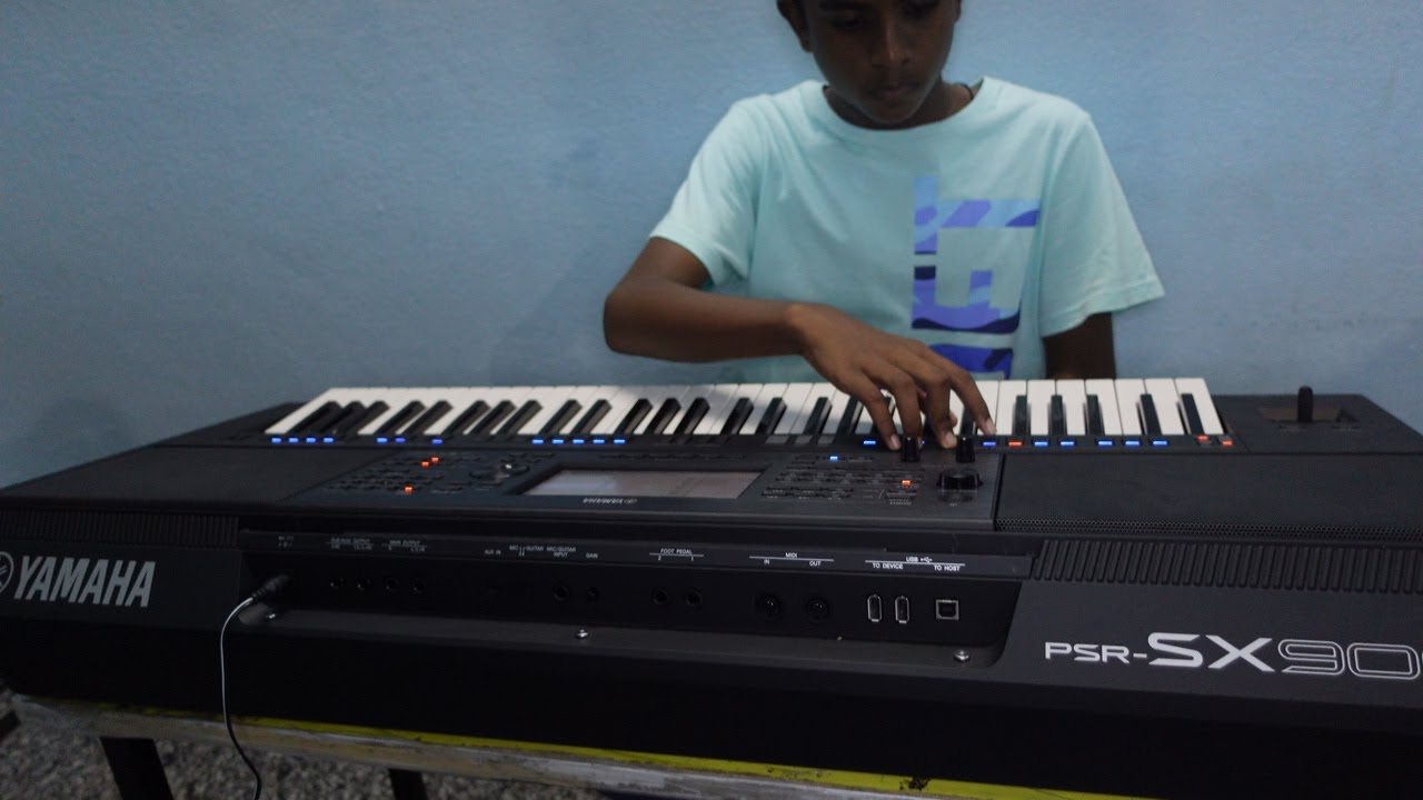 YAMAHA PSR SX-900 THE TOUR OF THE FRONT PANEL PART 28 - 4K - YouTube