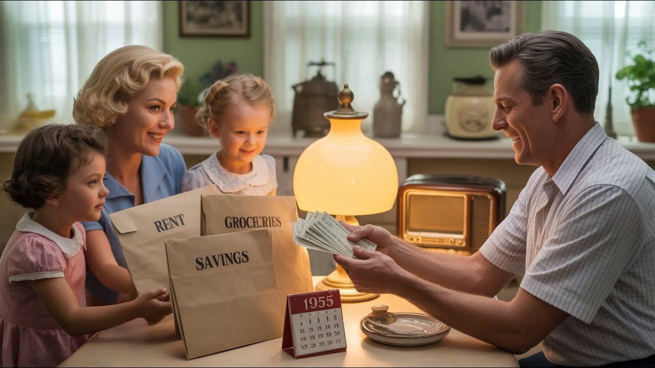 How Families Survived on Cash Alone — The 1950s Money Habit That Built ...