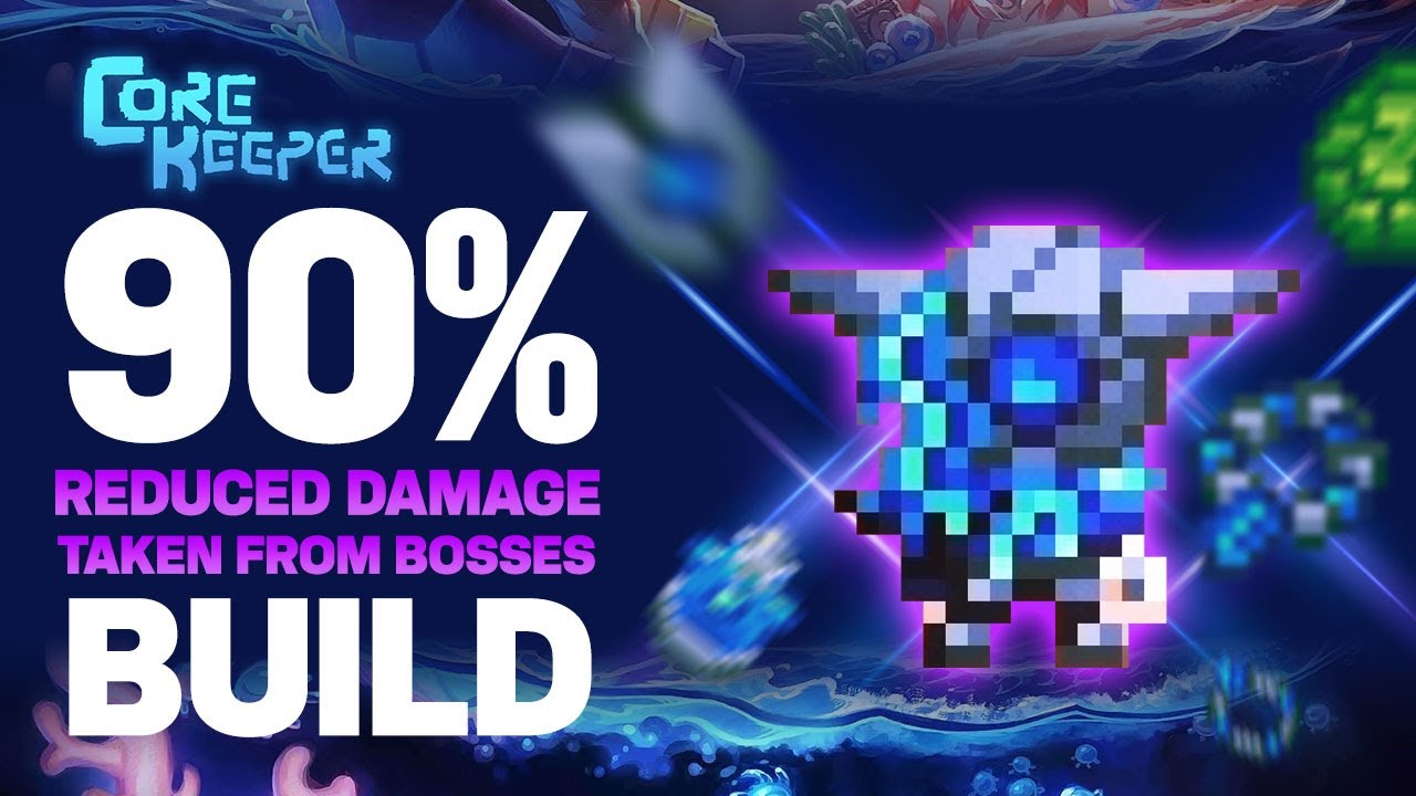 Core Keeper | Reduces Bosses Damage Build (TANKER) Sunken Sea - YouTube