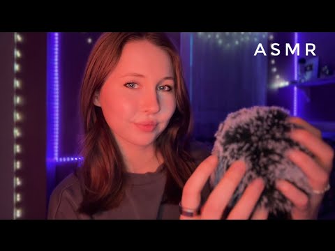 ASMR~40 Min Slow & Sensitive Inaudible Whispers with Fluffy Mic ...