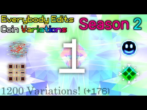 Everybody Edits Coin Variations: Season 2 - Part 1 - YouTube