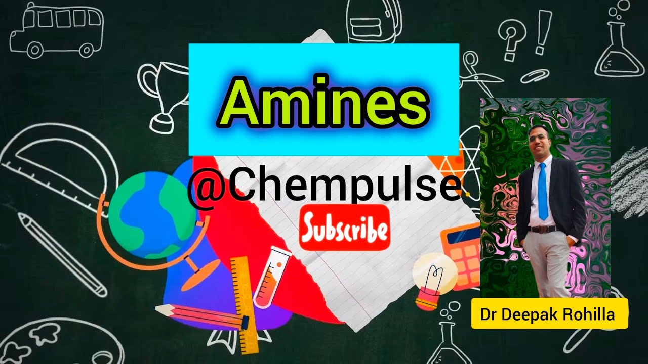 Revision through PYQ’s class 12th chemistry : Amines Chapter - YouTube