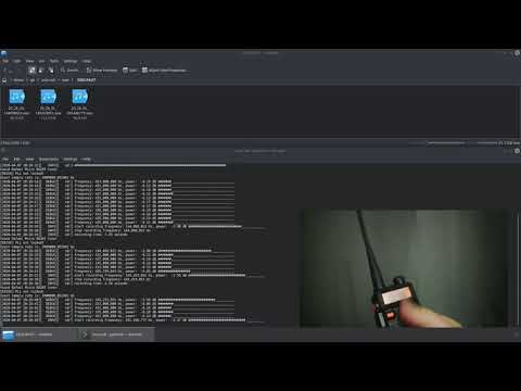 RTL SDR auto scanning and recording