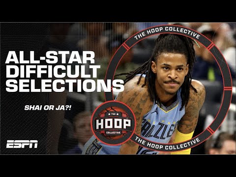 Shai or Ja 👀: DIFFICULT DECISIONS with All-Star selections | The Hoop ...
