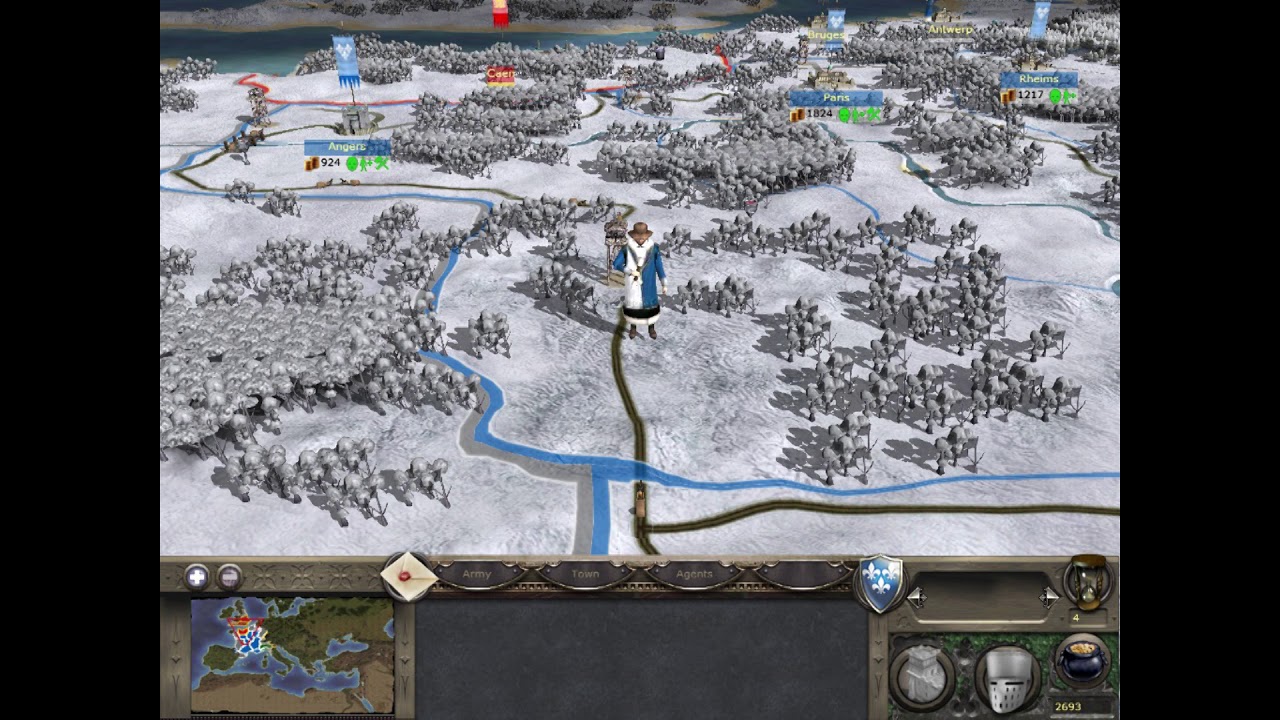 Medieval 2 Total War Campaign Map Quotes - French Diplomat - YouTube