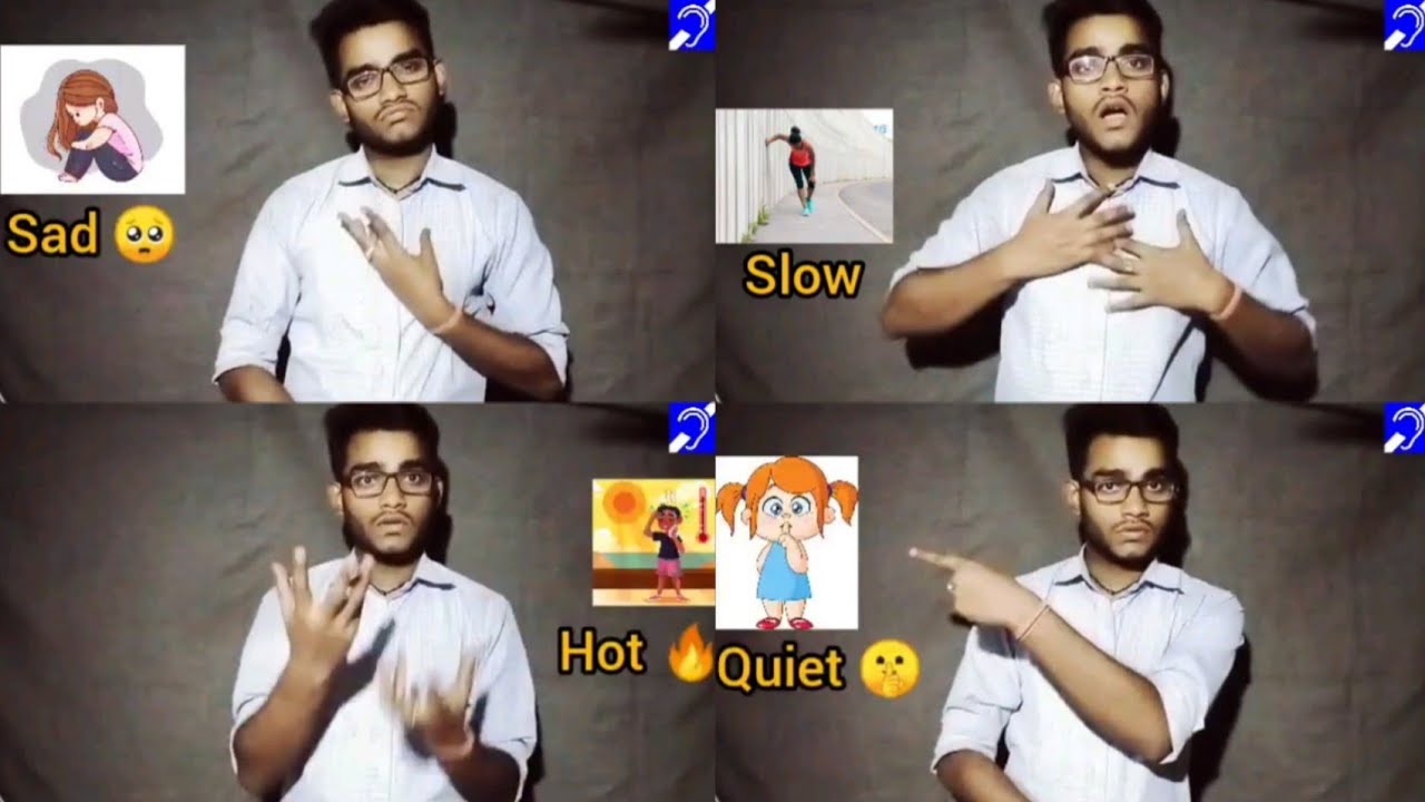 DEAF - The following are the 7 opposite words in English from A to Z ...