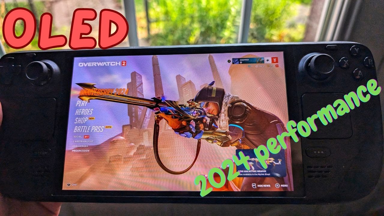 Overwatch 2 Steam Deck OLED 2024 | SteamOS 3.5 - YouTube