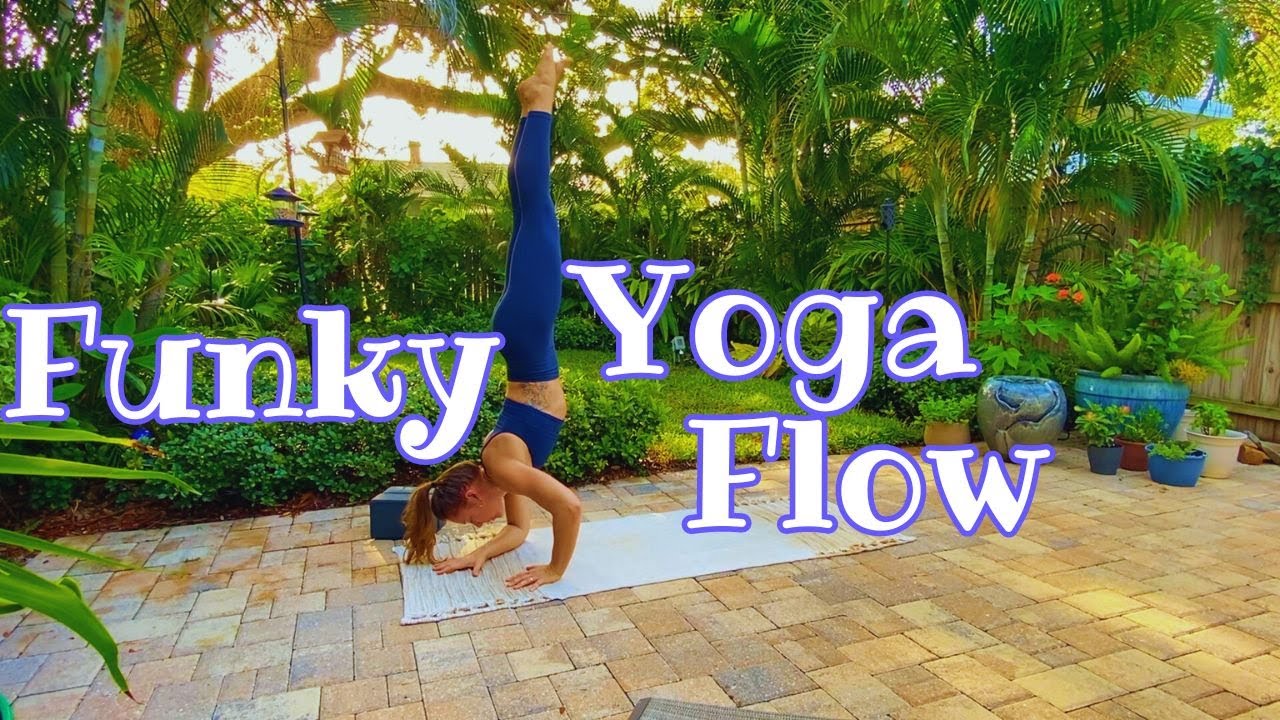 Funky Yoga Flow II Arm Balances and Inversions! - YouTube