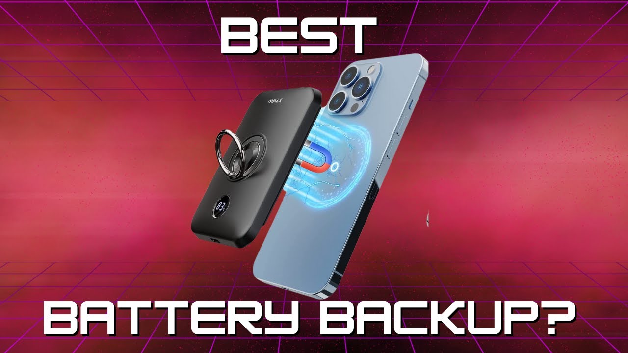 Amazing iPhone Power Bank Charger. iWALK Magnetic Wireless Magsafe ...