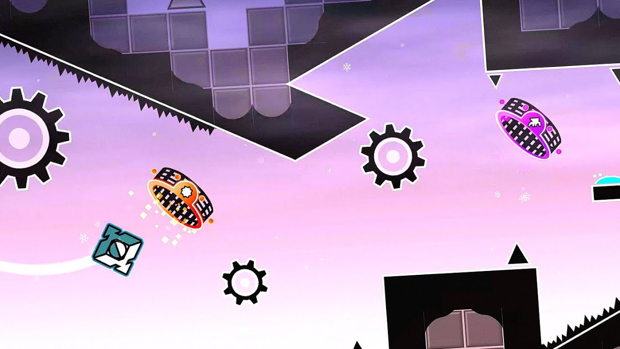 [100+ HRS] Blizzard Layout - Geometry Dash - YouTube