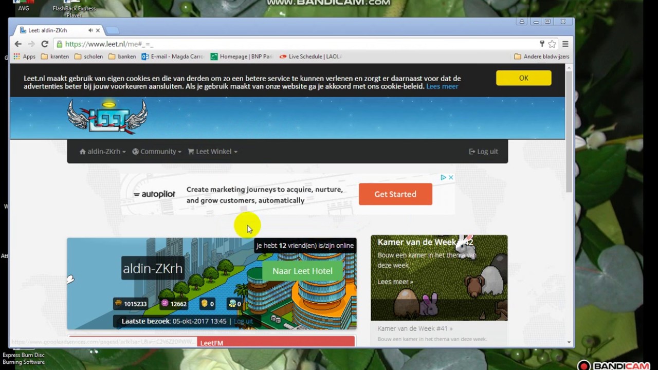De eerste video van leet gamer - YouTube