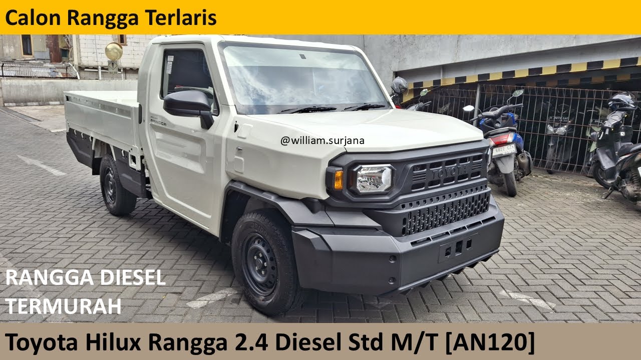 Toyota Hilux Rangga Pick Up Std 2.4 Diesel M/T [AN110] review ...
