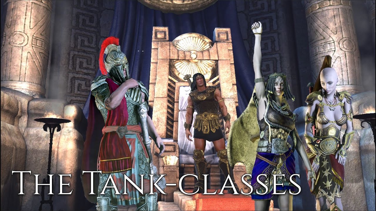 Age of Conan - The tank-classes - YouTube