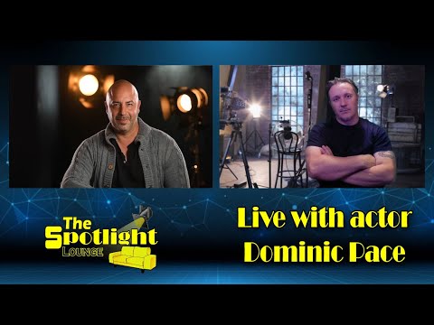 The Spotlight Lounge - with special guest - Actor Dominic Pace! - YouTube