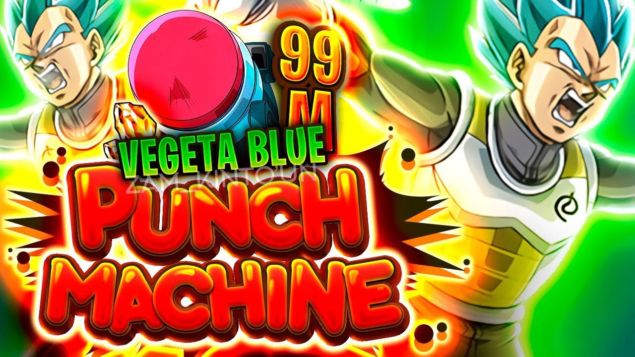 AH ! Vegeta Blue Tec VS Punch Machine !! Peut-il faire les 99M ...