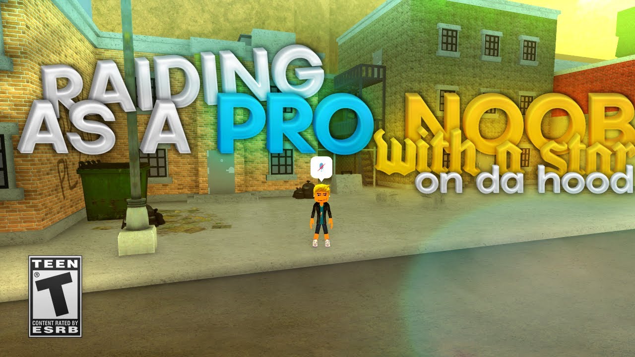 ⭐Raiding As A Pro Noob With Star On Da Hood⭐ - YouTube