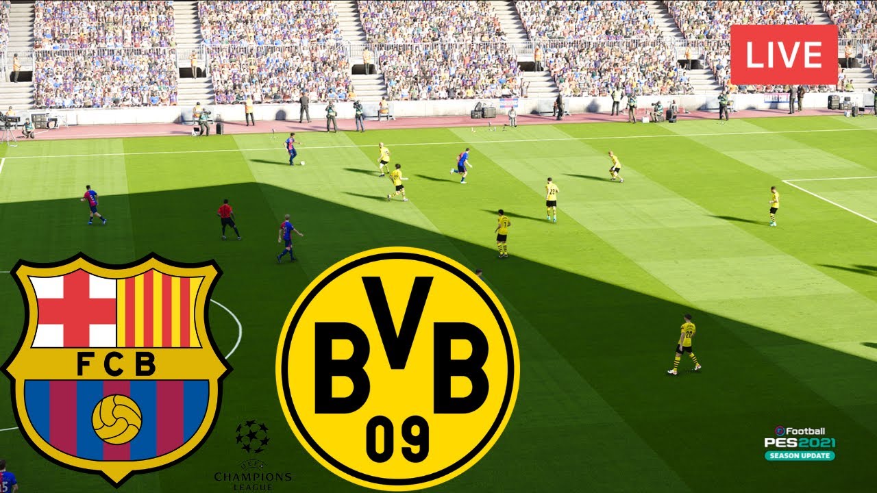 🔴[LIVE] Borussia Dortmund x Barcelona • Uefa Champions League 2024/25 ...