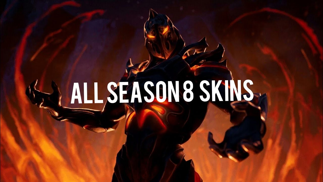 All fortnite season 8 skins - YouTube